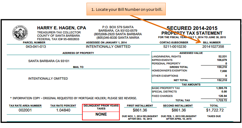 Santa Barbara Property Tax Website Santa Barbara Property Tax Website